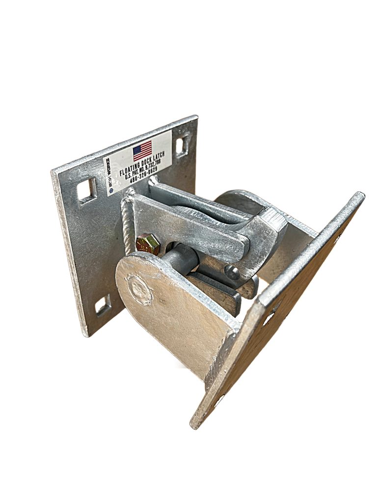 Floating Dock Hinge - Galvanized - DockLatches.com